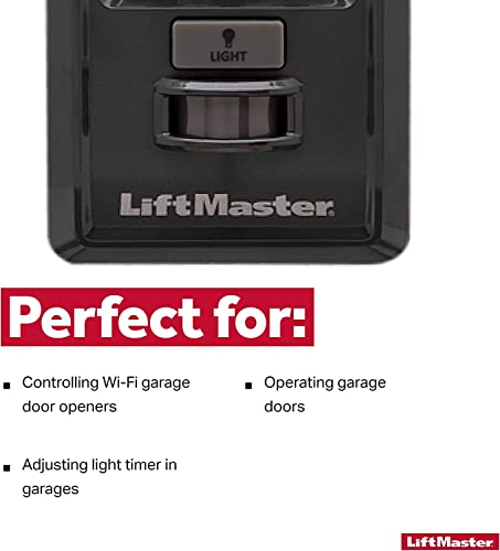 LIFTMASTER 881LMW Motion Detecting Control Panel Compatible ONLY with LiftMaster Wi-Fi and Security+ 2.0 Garage Door Openers.