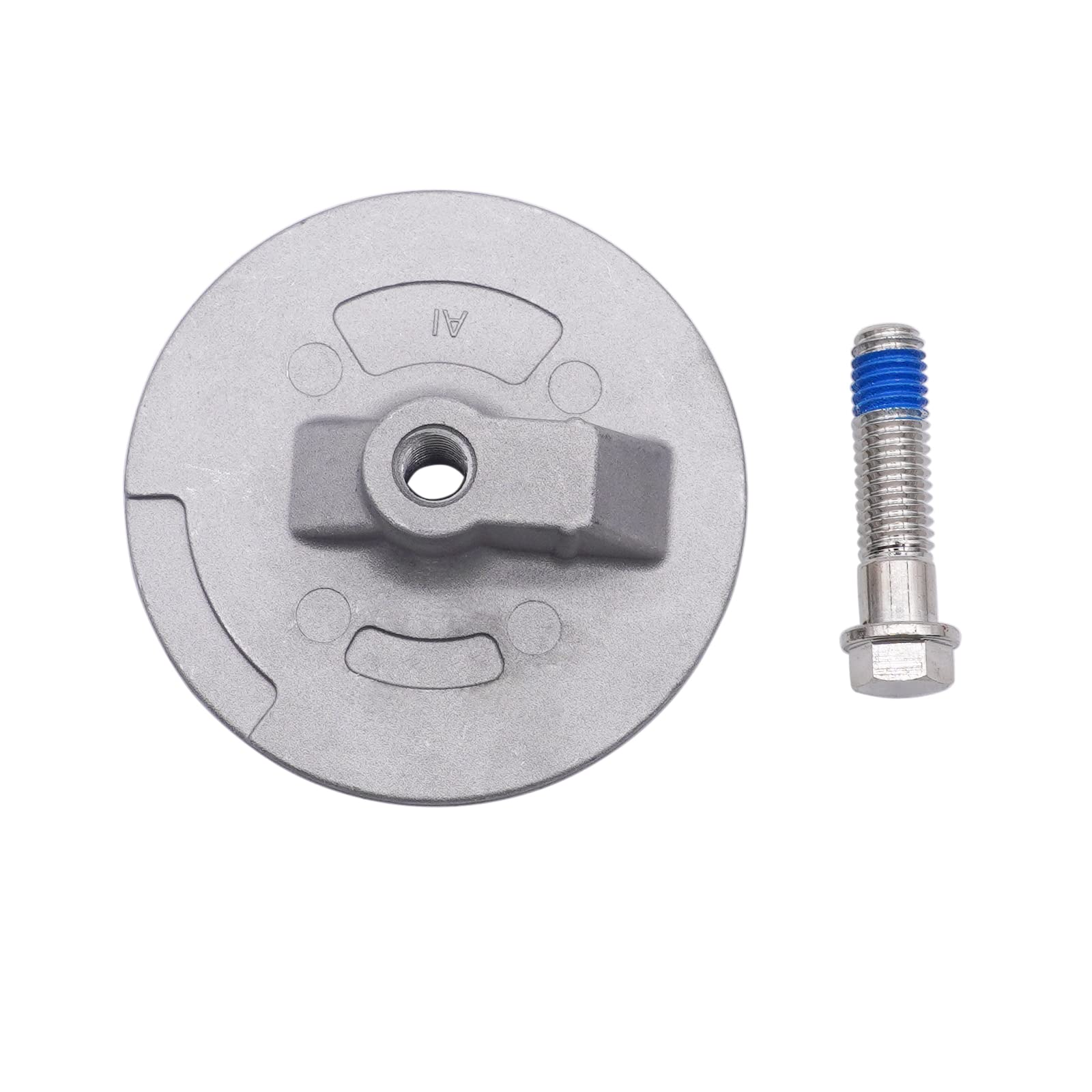 Aluminum Anode Plate Kit 76214Q5 97-76214Q5 Compatible with Mercury/Mariner 35 hp-300 hp outboards,Force 90 and 100 hp outboards