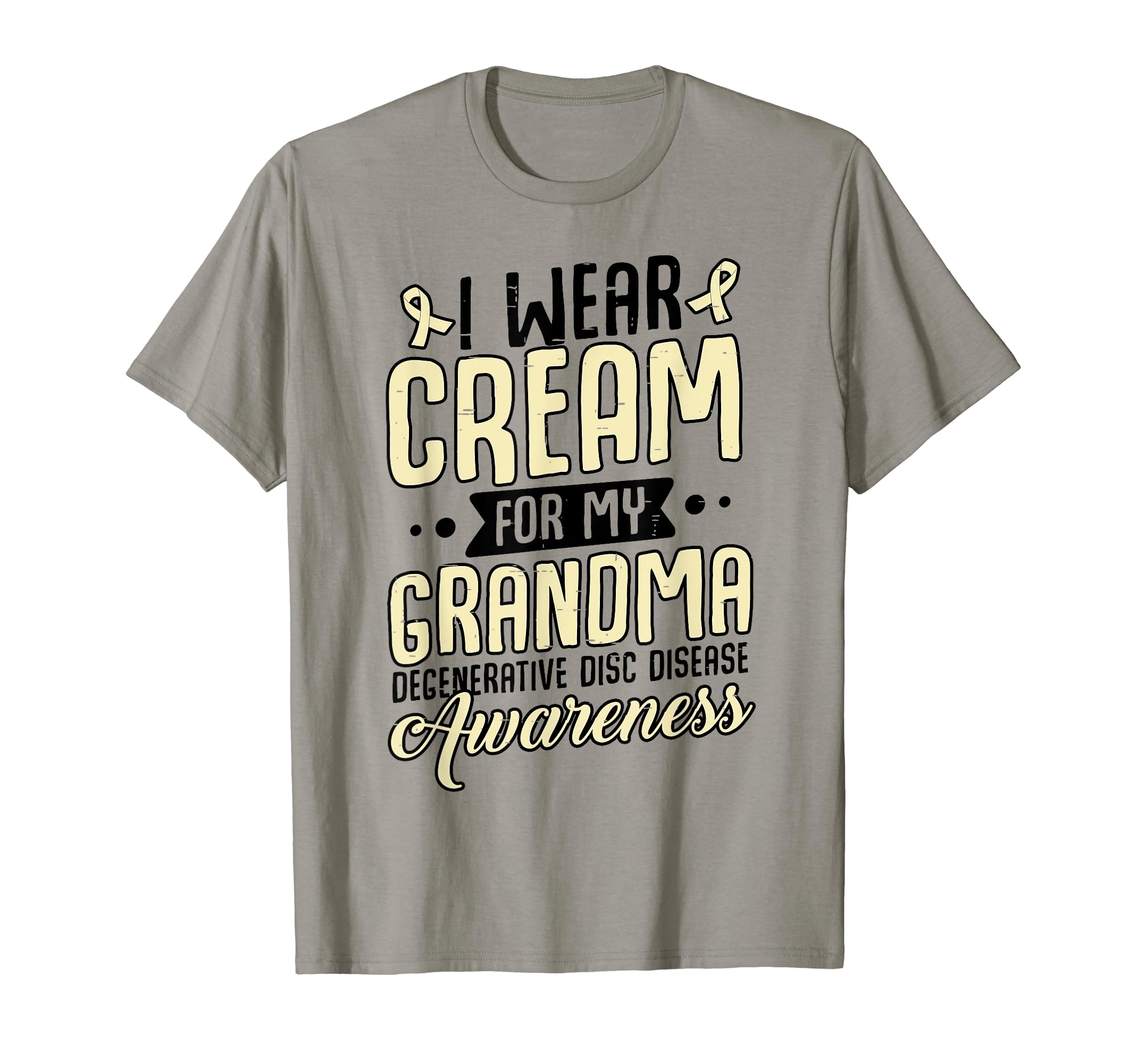Degenerative Disc Disease Ninja I Wear Cream For My Grandma T-Shirt