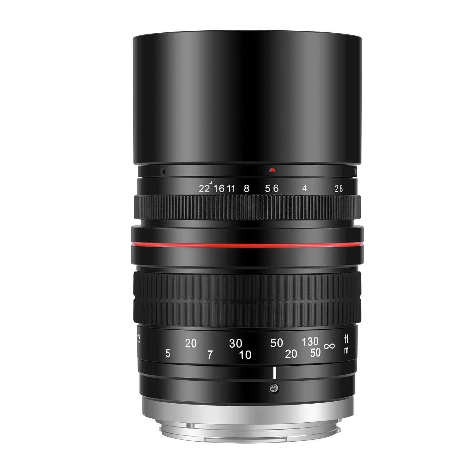 JINTU 135mm f/2.8 Telephoto Lens Manual SLR Camera Lenses for Canon EOS T7i T7s T7 T6s T6i T6 T5i T5 SL2 SL1 4000D 2000D 5D IV 90D 60D 70D 77D 80D 850D 650D 750D 550D 450D 7D