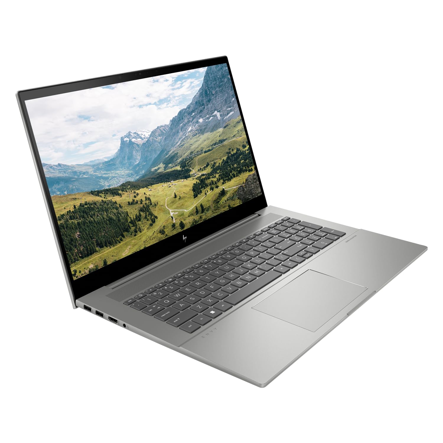HP 2023 Envy Laptop, 17.3" FHD Touchscreen, 13th Gen Intel Core i7-13700H Processor, 32GB RAM, 2TB PCIe SSD, Webcam, HDMI, Backlit KB, SD Card Reader, Wi-Fi 6, Windows 11 Pro, Grey