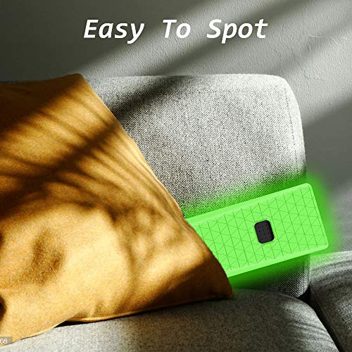 Remote Case Covers Holder for Xfinity Remote Control,Silicone Protective Case Skin for XFinity Comcast XR15 Voice Control Remote,[Thicken Layer] Shock-Absorption Bumper Remote Back Covers-Glowgreen