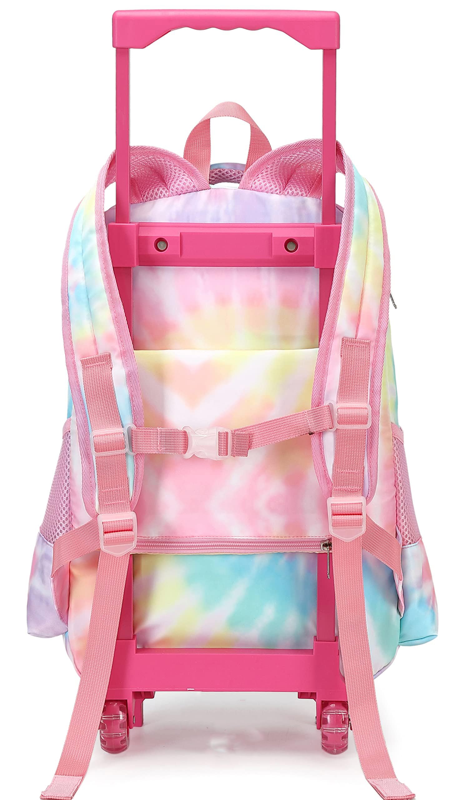 CAMTOP Rolling Backpack With Matching Lunch Bag Kids Luggage Carry On Girls Boys School Bookbags Wheeled Backpack Set