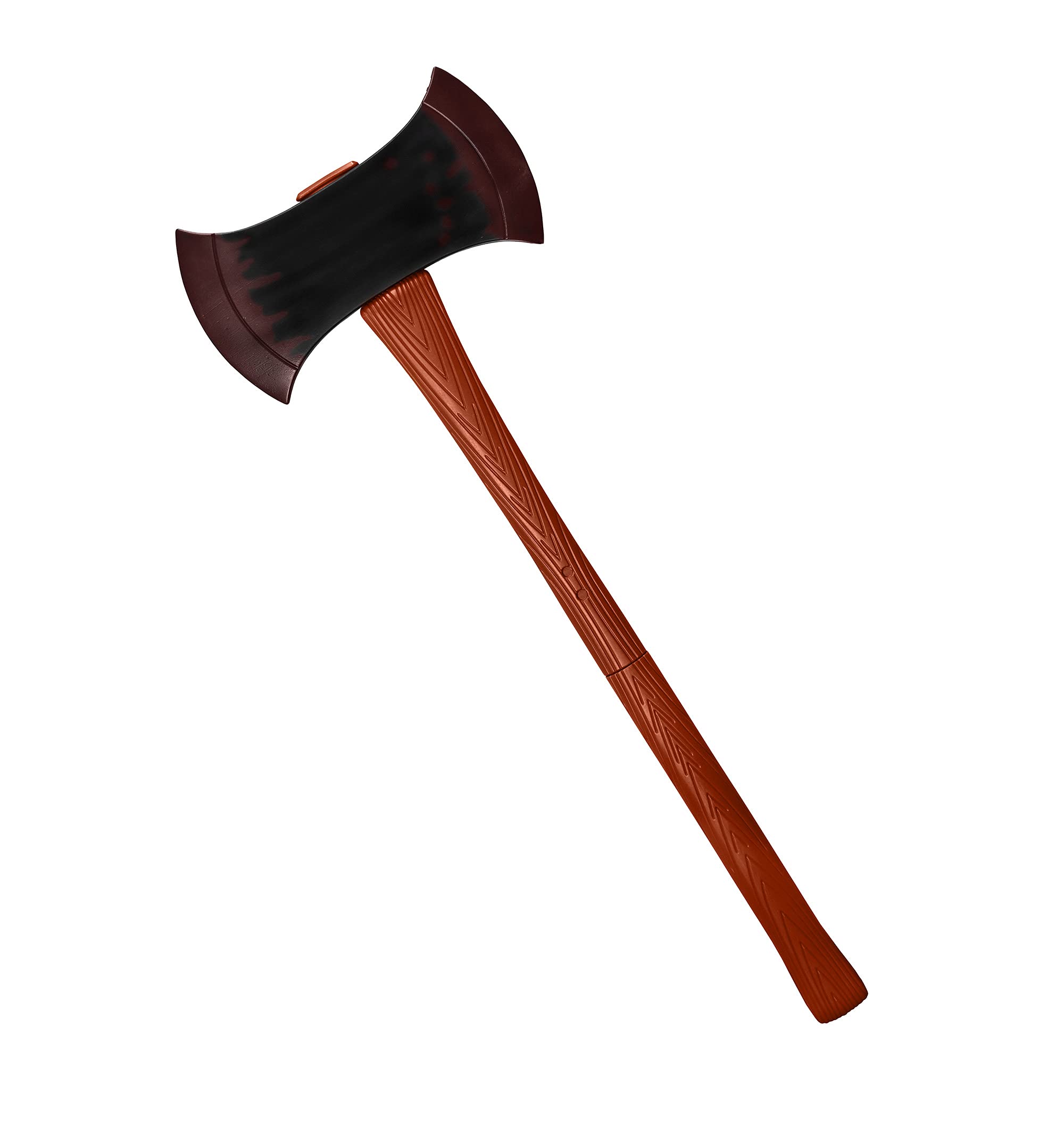 Nicky Bigs Novelties Adult Double Bladed Bloody Plastic 2 Sided Blades Axe Killer Clown Evil Psycho Weapon Cosplay Prop