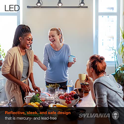 Sylvania LED Flood MR16 Light Bulb, 50W Equivalent, 7W Efficient, GU5.3 Bi-Pin Base, 35 Degree Angle, Dimmable, 2700K, Soft White - 1 Pack (41376)
