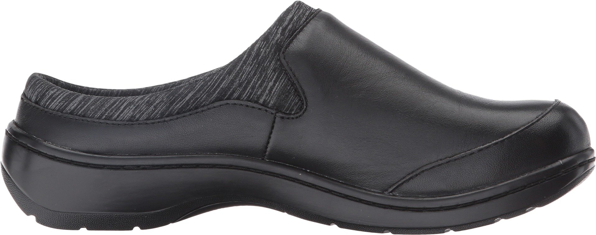 Tempur-Pedic Women's Darla Clog,Black Leather,US 8 M