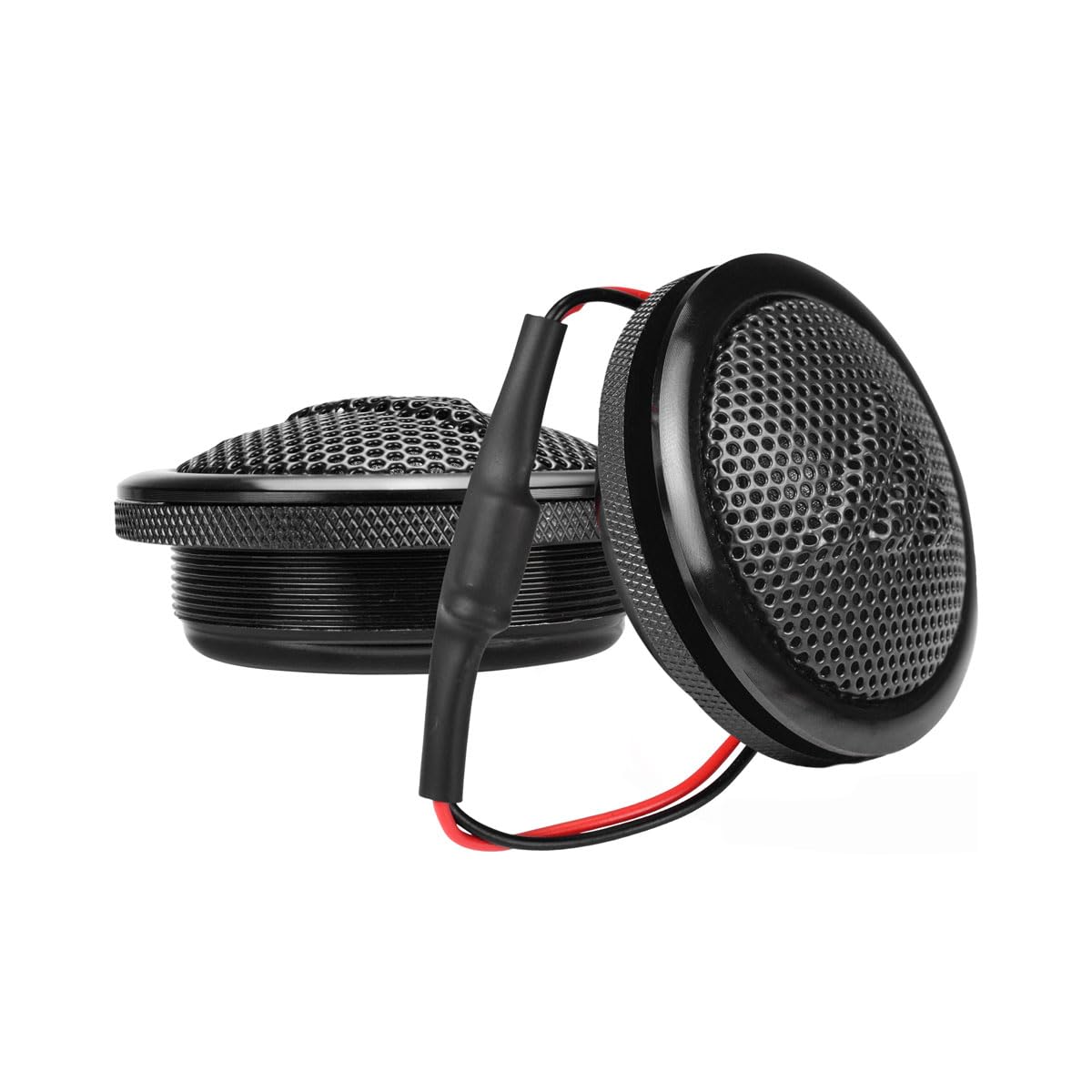 PRV AUDIO Soft Dome Tweeters 240 Watts 4 Ohm TW150SD-4 with Built-in Crossover, 32 mm Silk Dome, Neodymium Magnet for Car Audio and Motorcycle Systems Easy Flush Mount (Pair)