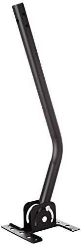 Cables Direct Online Adjustable Satellite Dish Antenna Mast for Roof or Wall Installation, Heavy Duty Pole, TV Antenna, Weather Station Mount J Pole Solid Base Weatherproof Mounting Bracket