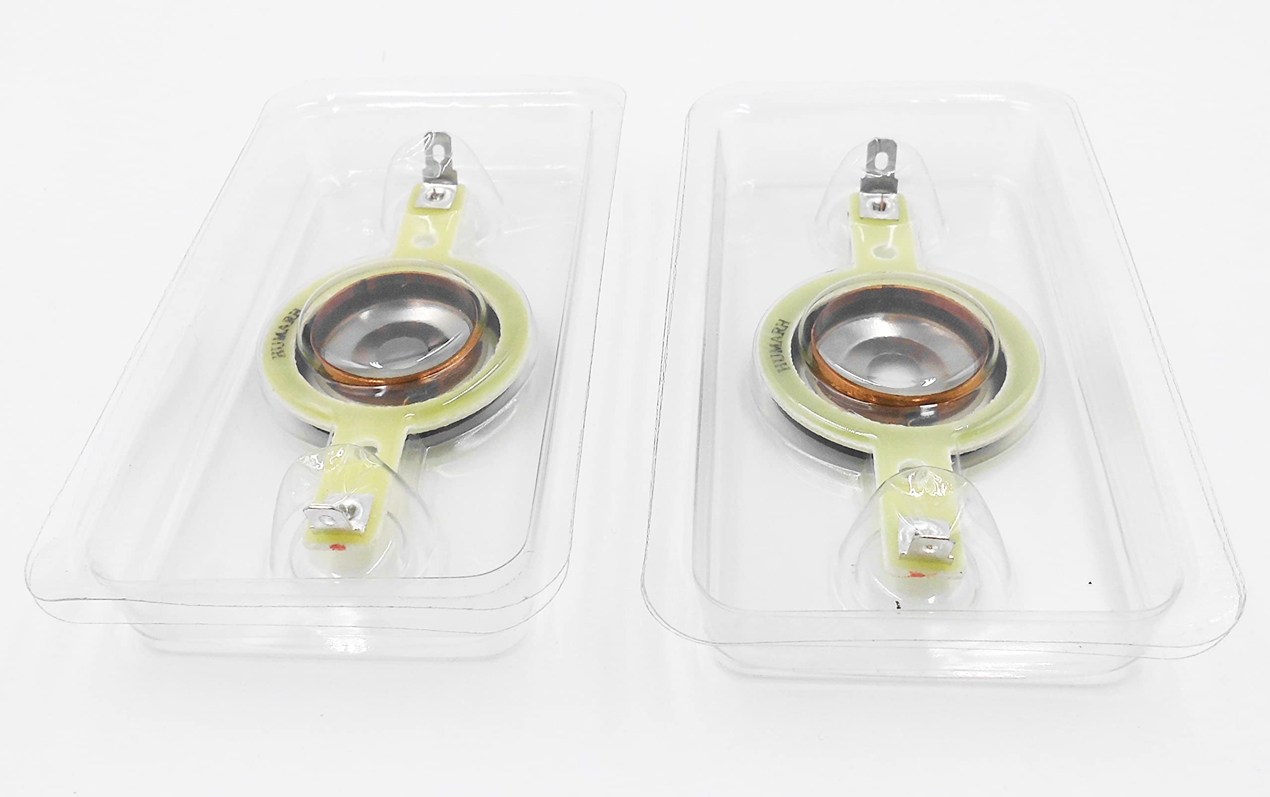 HUMARH 2-Pack 1" Voice Coil Tweeter Diaphragm for PRV Audio, Pyle Pro, DB Drive, Pro Master, Quantum Audio, Bass Inferno, Sound Storm, MTX DS18 DTI Cadence Audiotek AudioDrift Audiopipe Pyramid Orion