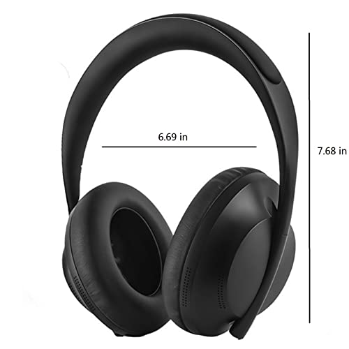 Wireless Over Ear Headphones Built-in Mic, Hi-Fi Stereo Foldable Wireless Stereo Headsets, Noise Canceling Earbuds for Sport, Memory Foam Ear Cups for Travel Office
