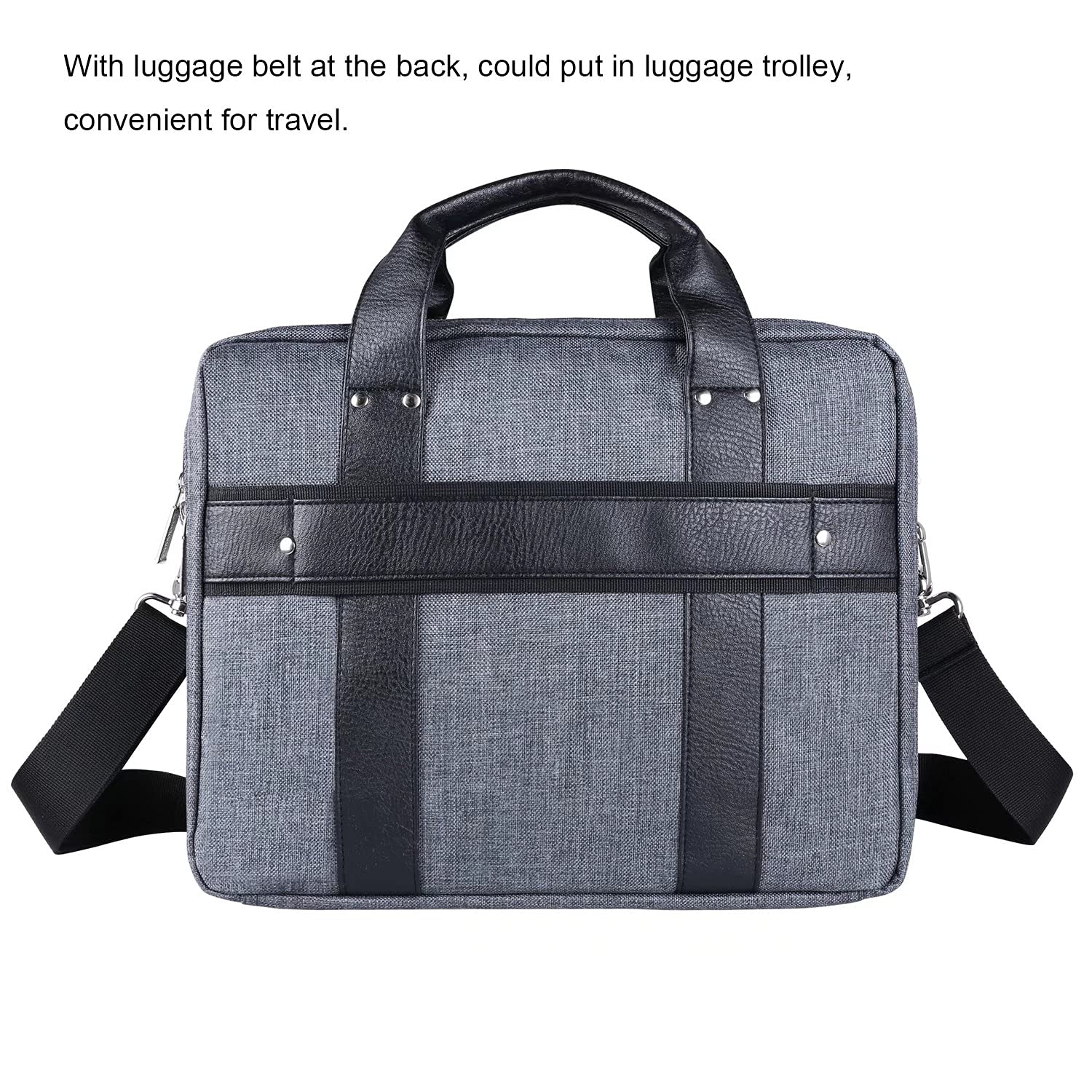 17.3 Inch Laptop Messenger Bag Compatible with Acer Predator Triton 900, Helios Neo 18, Chromebook CX1, ROG Strix G18