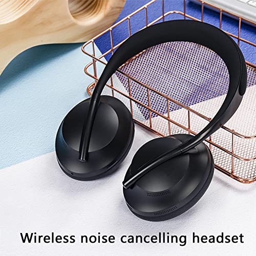Wireless Over Ear Headphones Built-in Mic, Hi-Fi Stereo Foldable Wireless Stereo Headsets, Noise Canceling Earbuds for Sport, Memory Foam Ear Cups for Travel Office