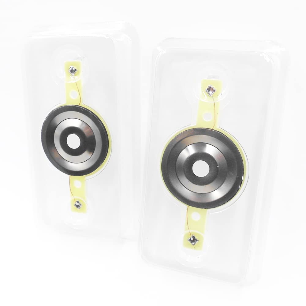 HUMARH 2-Pack 1" Voice Coil Tweeter Diaphragm for PRV Audio, Pyle Pro, DB Drive, Pro Master, Quantum Audio, Bass Inferno, Sound Storm, MTX DS18 DTI Cadence Audiotek AudioDrift Audiopipe Pyramid Orion