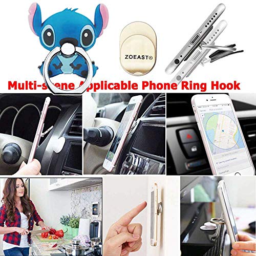 ZOEAST(TM) DIY Animal Cartoon Cable Protector ET 5W/18W/20W USB Charger Saver Charging Data Earphone Line Bite Organizor Compatible with All iPhone 7 8 X 11 12 13 14 Pro Max USB Wire (Stitch Upgrade)