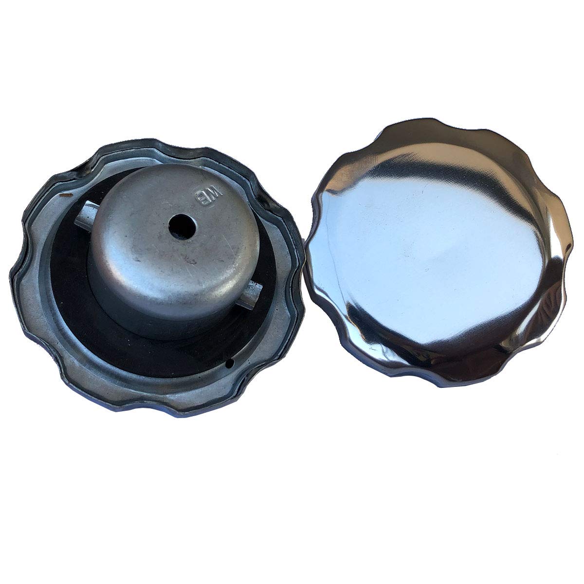 2pc GX390 Gas Cap for Honda GX340 Chrome Fuel Tank Engine Motor GX120 GX160 GX200 GX240 GX270