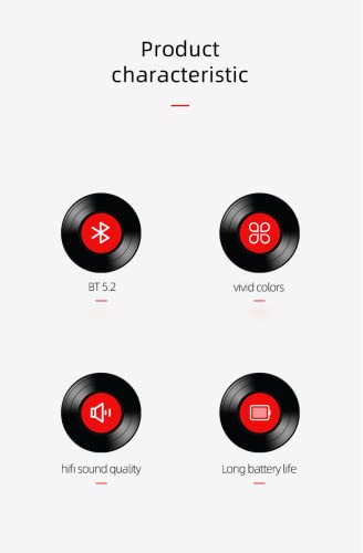 Kawii Wireless Bluetooth Earbuds X1, Headphones 50H Playtime with LED Digital Display Charging Case, Waterproof Earphones with Mic for Android iOS Cell Phone Computer Laptop