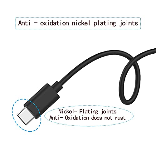 USB C Charger Cable Charging Cord Compatible with for Skullcandy Push Active, Push XT, Indy Evo, Push Ultra, Sesh Evo,Indy Fuel, Indy ANC Crusher ANC Hesh ANC Crusher Evo Wireless Earbuds Headphone