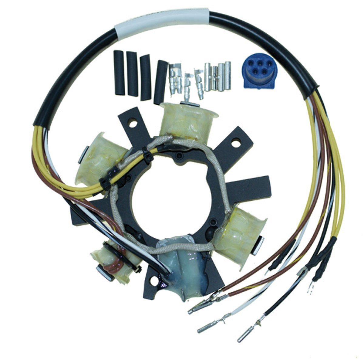 Johnson Evinrude 5 AMP 2 Cylinder 6-35 Hp 1977-1984 Model CD2 WSM 173-1651 OEM# 581651, 584755, 585087