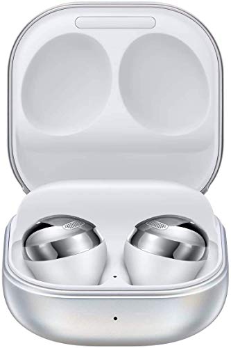 UrbanX Street Buds Pro Bluetooth Earbuds for Motorola Moto G7 Power True Wireless, Noise Isolation, Charging Case, Quality Sound, Sweat Resistant, Silver White (US Version)