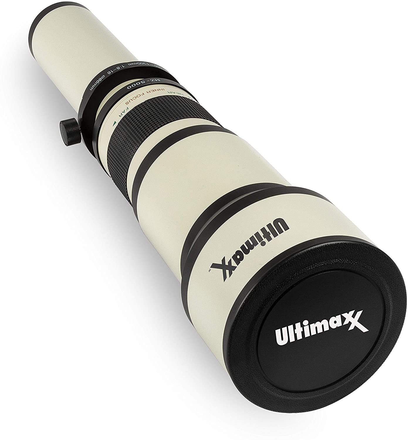 Ultimaxx 650-1300mm Manual Zoom Lens Deluxe Bundle for Canon EOS 90D,80D, 77D, 70D, 60D, 60Da, 50D, 7D, T7i, T7s, T7, T6s, T6i, T6, T5i, T5, SL1, SL2 and SL3 Digital SLR Cameras