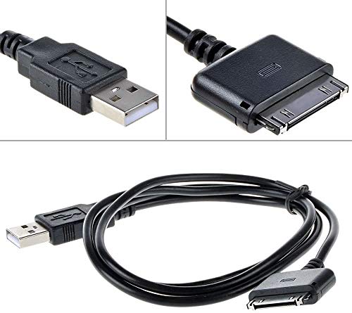 eLUUGIE 2 Packs 6ft Replacement USB Data Charging Cable for Barnes and Noble Nook HD HD Plus Tablet 7" 9" Nook HD USB Charging Cable Barnes and Noble Nook Charger Cord (6ft)