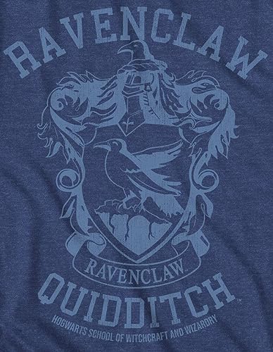 Harry Potter Ravenclaw Quidditch Team Adult T-Shirt(MD, Navy Heather)