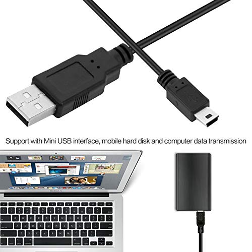 SAITECH IT 10 Pack USB 2.0 A to Mini 5 pin B Cable for External HDDS/Camera/Card Readers/ MP3 Player(150cm - 5Feet - 1.5M) -Black