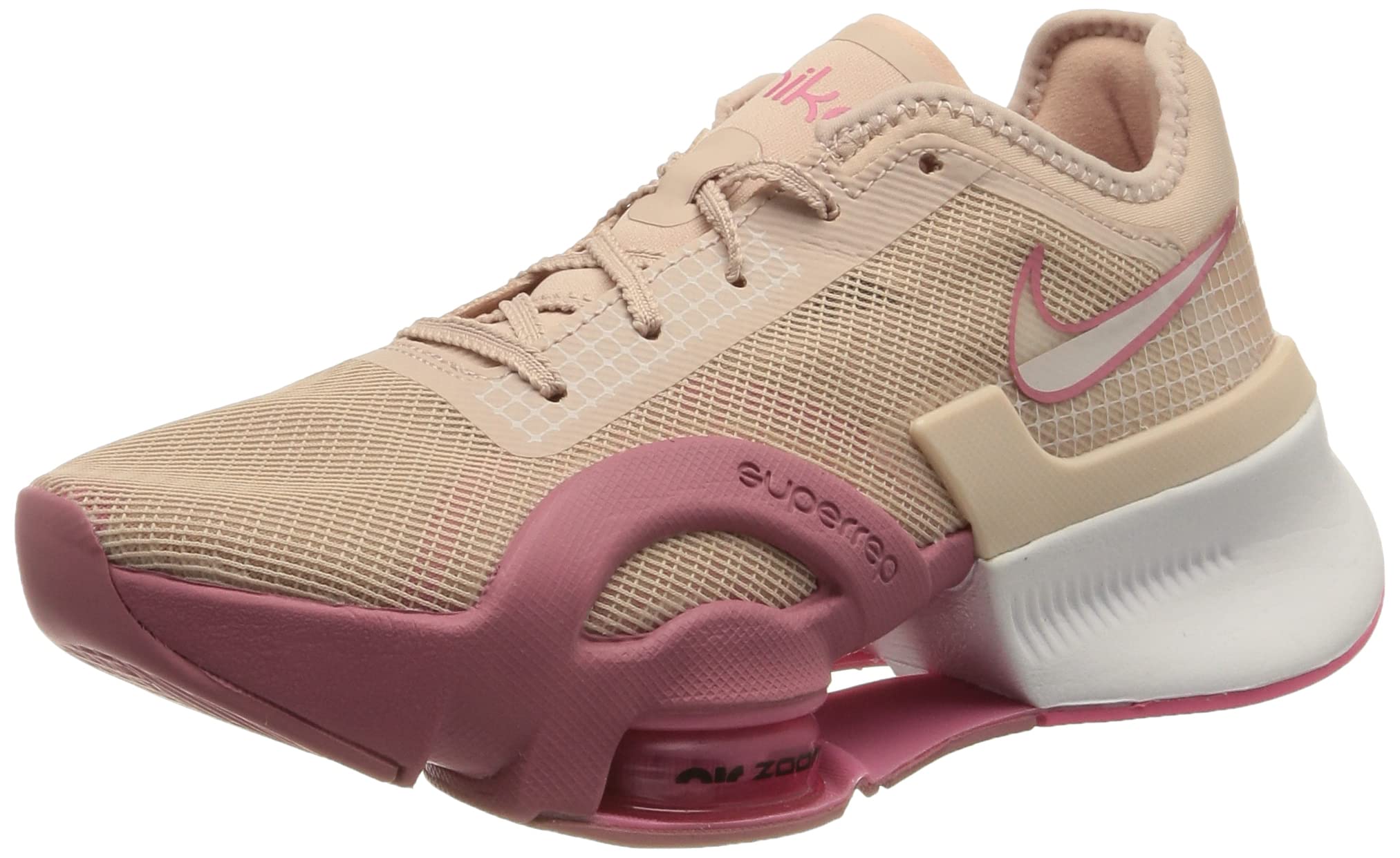 Nike Womens Air Zoom Superrep 3 Trainers DA9492 Sneakers Shoes (UK 7 US 9.5 EU 41, Pink Oxford Light Soft Pink 600)