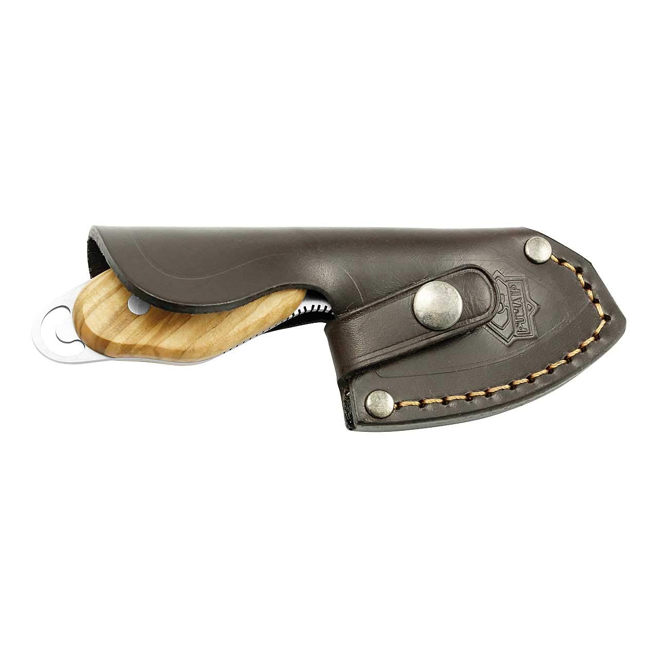 Puma 307107 IP Skinner Capo Olive Knife, Silver