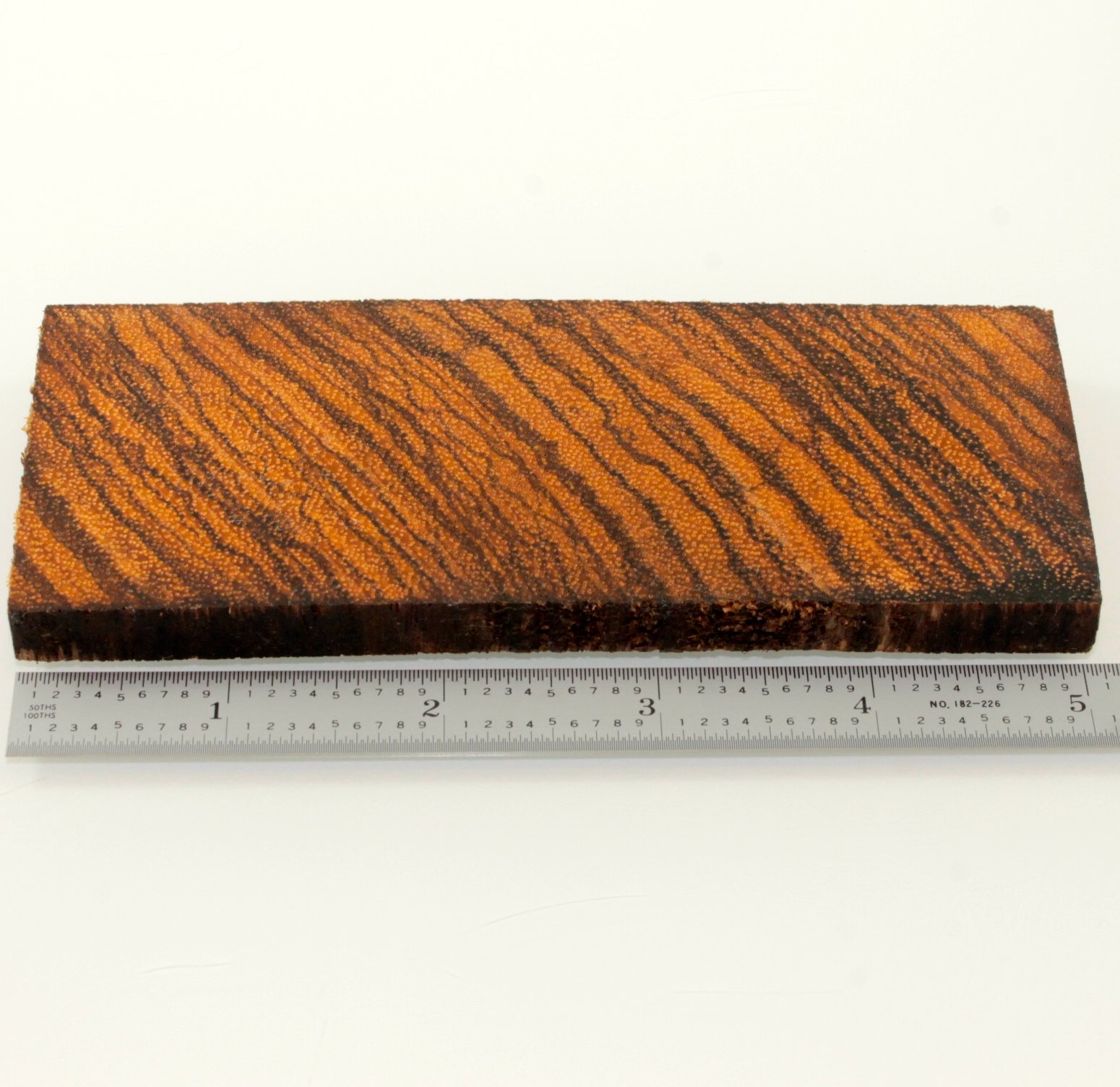 Bookmatched Zebrawood Knifes Scales, Handle Blank Exotic Knife Scales Wood