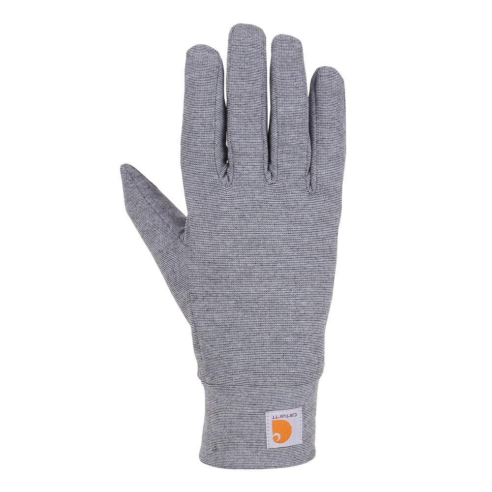Carhartt Men's Heavyweight Force Liner Glove, Shadow Heather, XL