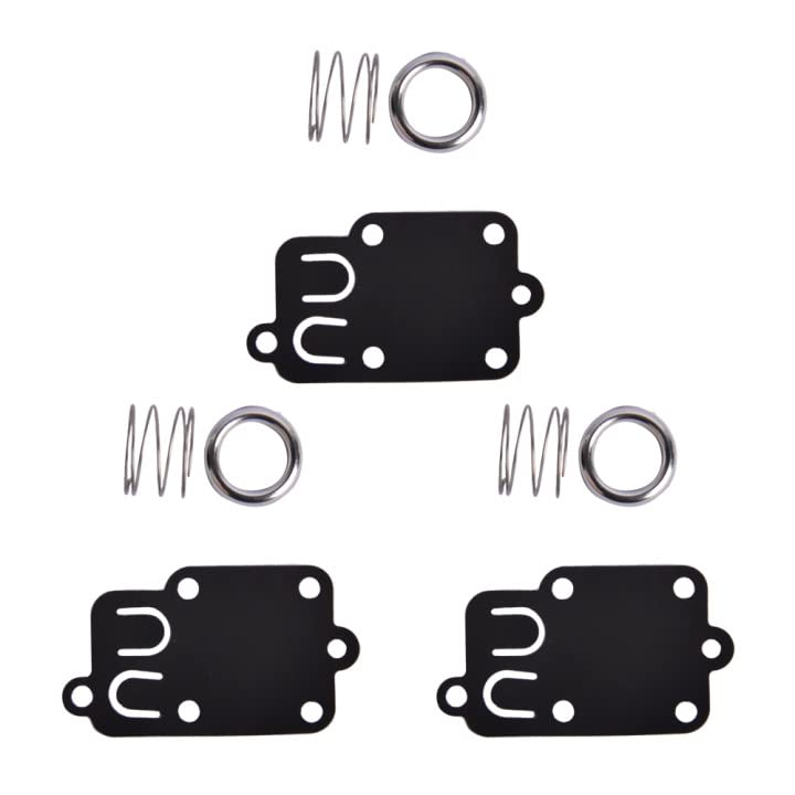 Getfarway Carburetor Diaphragm Gasket kit Fit for Spring Cap 2Hp Thru 5Hp Horizontal Engines, 270026 272538 272538S 272637 4157 (3 PCS)