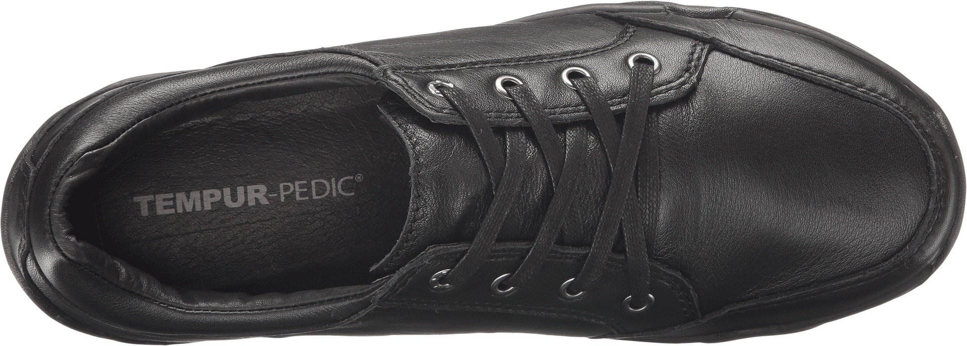 Tempur-Pedic Men's Shaine Lace-Up,Black Leather,US 8 M
