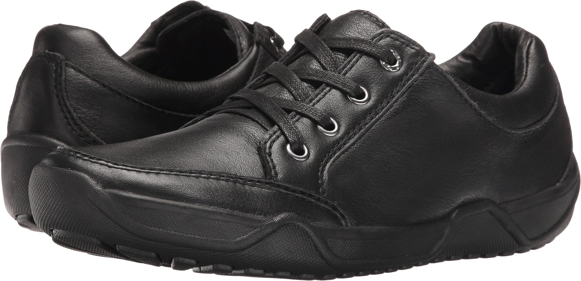 Tempur-Pedic Men's Shaine Lace-Up,Black Leather,US 8 M