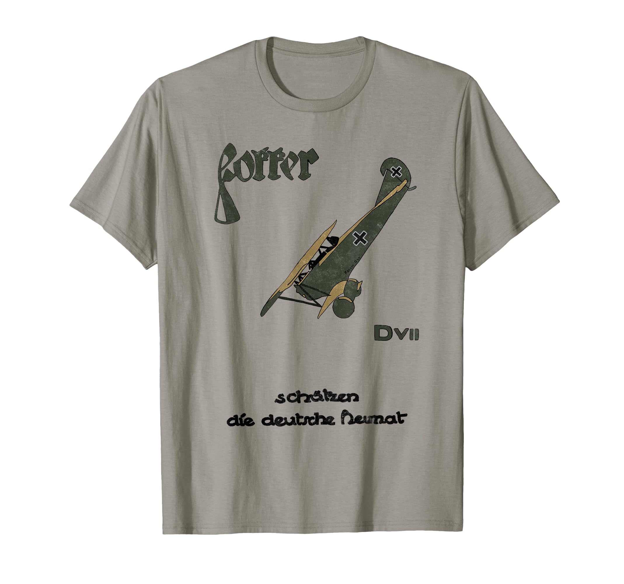 Fokker D.II WW1 German Biplane Airplane Vintage T-shirt T-Shirt