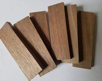 Black Walnut Wood Knife Scales Knife Handle (PAIR), Knifemaking