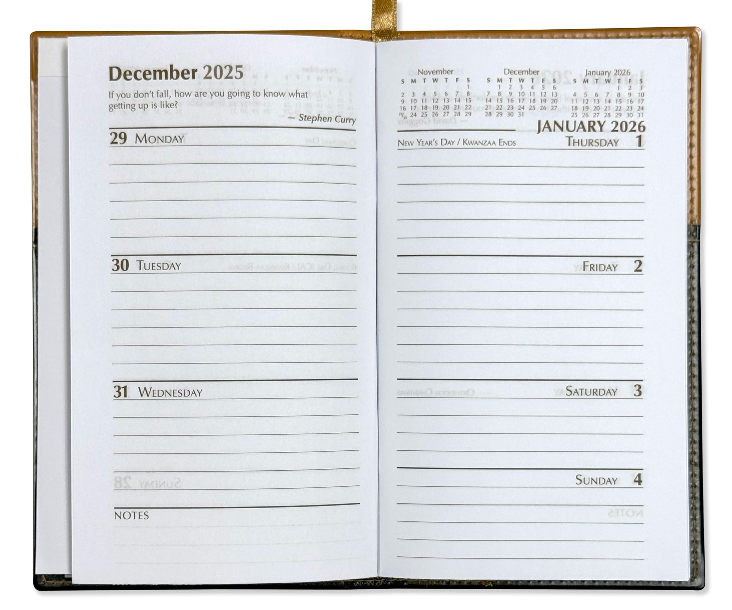 BookFactory 2023 Weekly Pocket Calendar / 2023 Calendar / 2023 Weekly Calendar / Weekly Planner Organizer - Calendar with Notepad (CAL-2023-POCKET(Organizer))