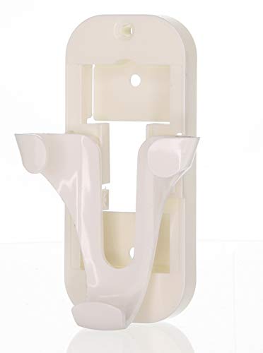 Hunter Wall Mount Bracket for 99122, 99123, RAN003, K047402 and Other Same Style Handheld Remote Control transmitters - 99122WM - White