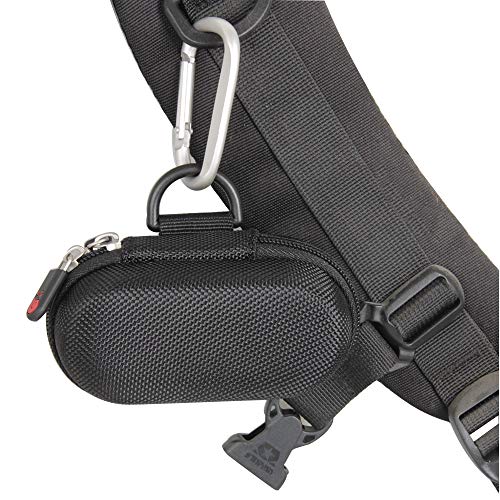 Hermitshell Hard Travel Case for TOZO T10 TWS Bluetooth 5.0 Earbuds True Wireless Stereo Headphones (Black)