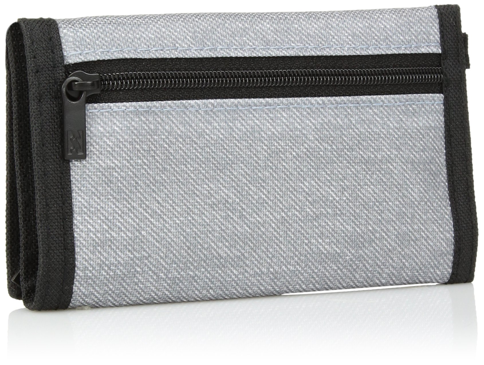 Billabong Men's Polyester Classic TRI-FOLD Wallet, Light Grey Heather, ONE