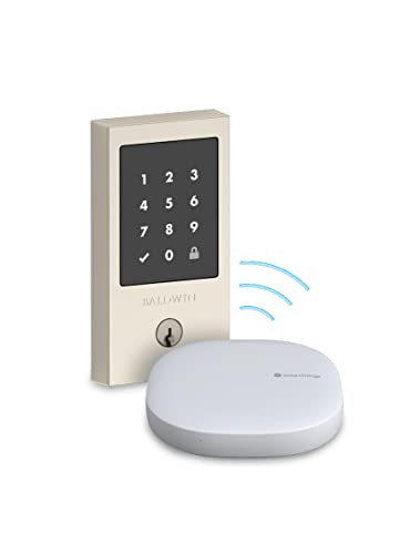Baldwin 8225112ZW Baldwin 8225.ZW Touchscreen Minneapolis Z-Wave Deadbolt