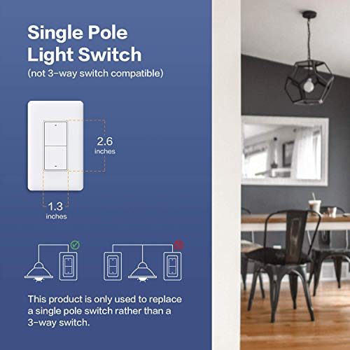 Aqara Smart Light Switch (with Neutral, Double Rocker) Plus Aqara Hub M2, Zigbee Switch, Remote Control and Set Timer for Home Automation, Compatible with Alexa, Apple HomeKit, Google Assistant