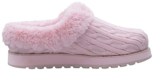 Skechers BOBS from Women's Keepsakes Ice Angel Slipper, Light Pink, 9 M US