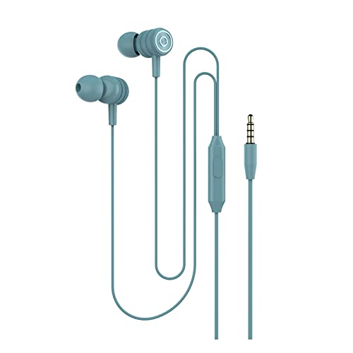 Y01 Wired Earphone in-Ear Heavy Bass Line Control 3.5mm 5D Surround Stereo Sound Earphone for Sports - Dark Grey