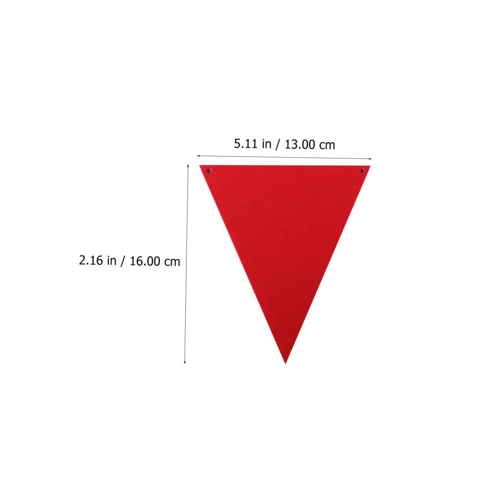 Abaodam 36 Pcs Triangle Felt Flag Rainbow Banners Birthday Party Banner Triangle Bunting Flag Felt Bunting Baby Shower Banner Fabric Pennant Banners New Year Child Decorations Multicolor