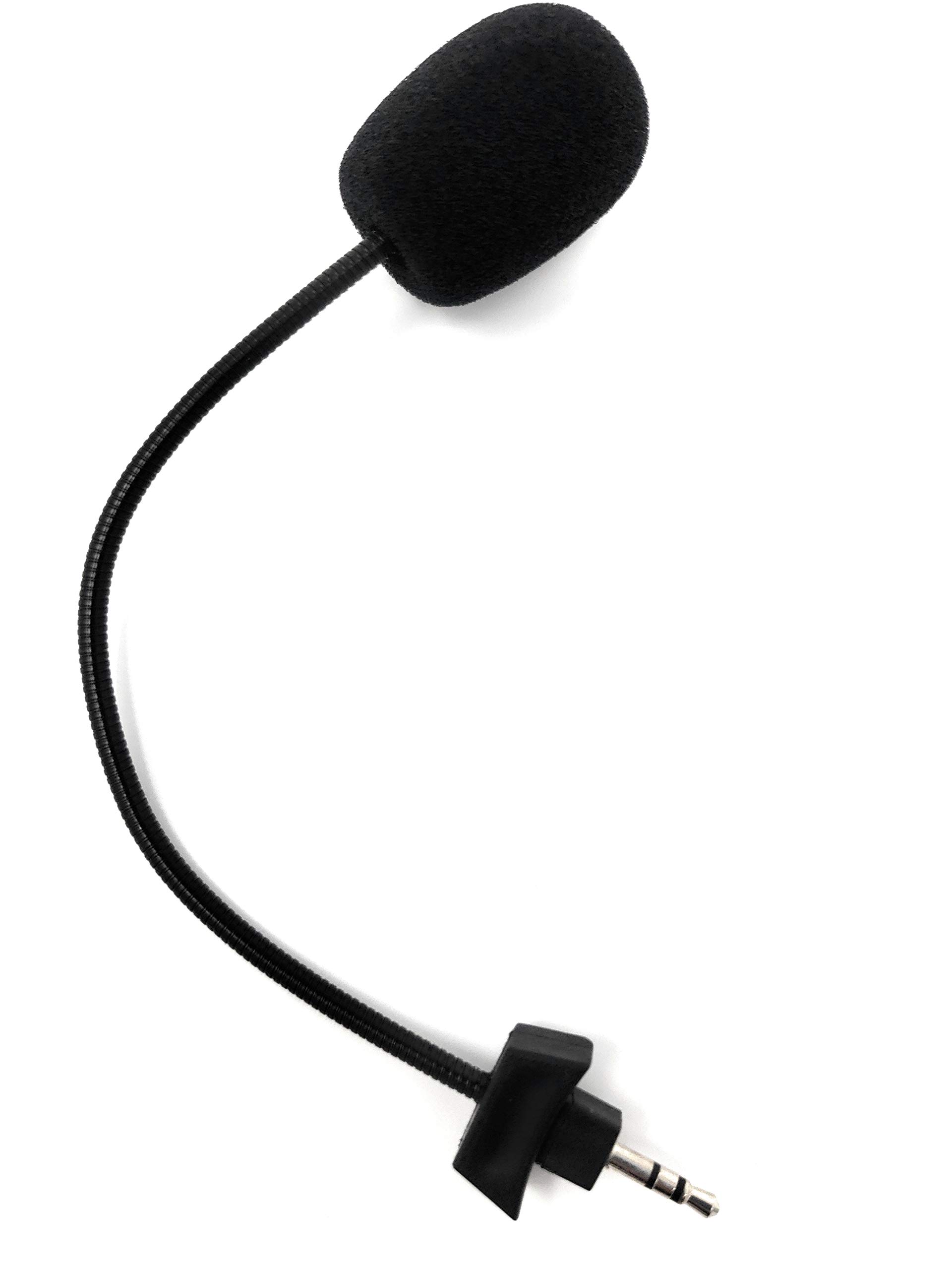TNE Replacement AG9 Game Mic 2.5mm Microphone Boom for PDP Afterglow AG 9 Legendary Collection Sound of Justice AG 9+ Armored Xbox One PS4 Nintendo Switch PC Computer Gaming Headphones