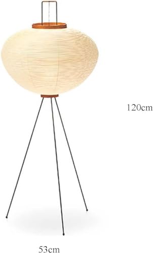 AAMNA Rice Paper Floor Lamp for Living Room Japanese Style Led Standing Lamp Bedroom Homestay Hotel Study Vertical Lantern Light Home Lighting Decoration