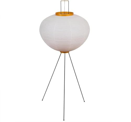 AAMNA Rice Paper Floor Lamp for Living Room Japanese Style Led Standing Lamp Bedroom Homestay Hotel Study Vertical Lantern Light Home Lighting Decoration