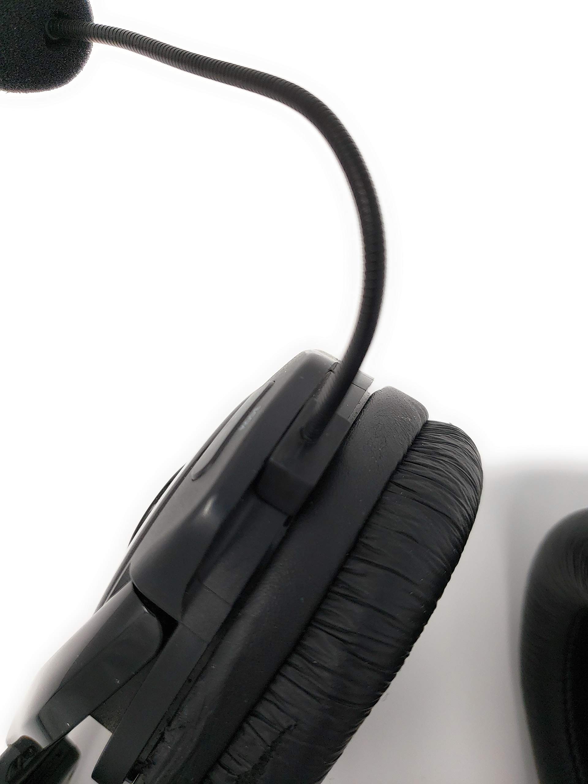 TNE Replacement AG9 Game Mic 2.5mm Microphone Boom for PDP Afterglow AG 9 Legendary Collection Sound of Justice AG 9+ Armored Xbox One PS4 Nintendo Switch PC Computer Gaming Headphones