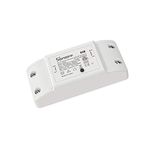 Sonoff RFR2 WiFi Wireless Smart Switch with RF Receiver for DIY Smart Home, Works with Alexa & Google Home Assistant, No Hub Required